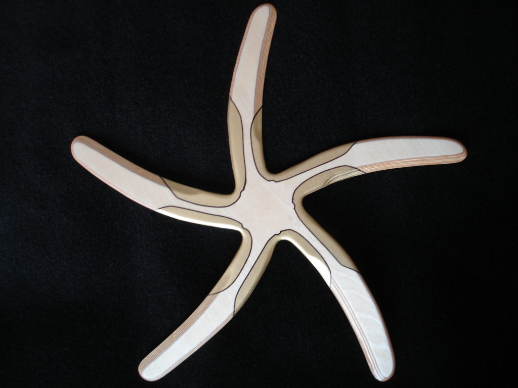 Glaive Partially Decorated Limited Quantity - Boomerangs By Vic